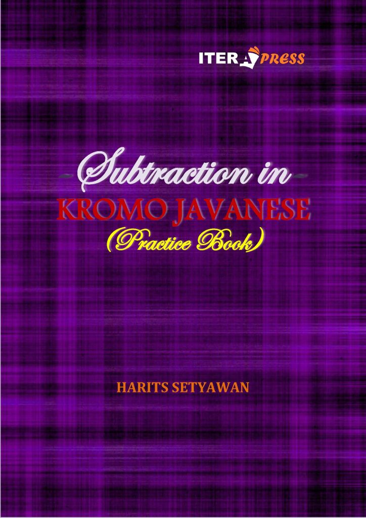 Subtraction in Kromo Javanese (Practice Book) - ITERA Press